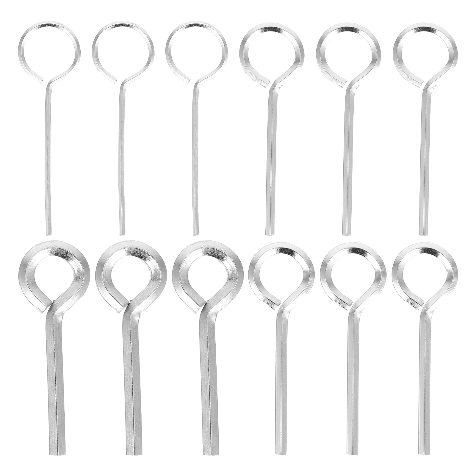 GOOHOCHY 12 Pcs Emergency Exit Tool External Hexagonal Wrench Silver ...