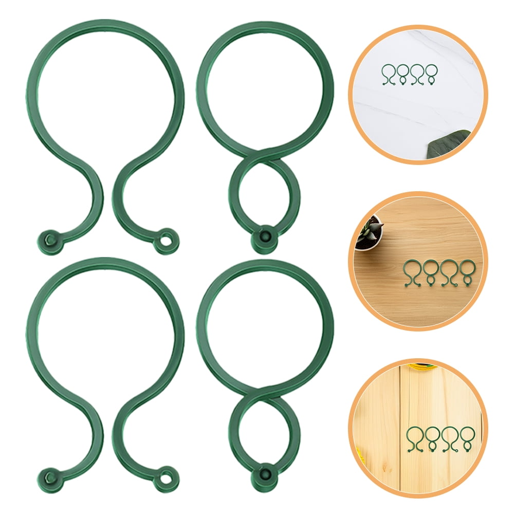 GOOHOCHY 120pcs Tomato Plant Support Clips, Garden Securing Binding ...