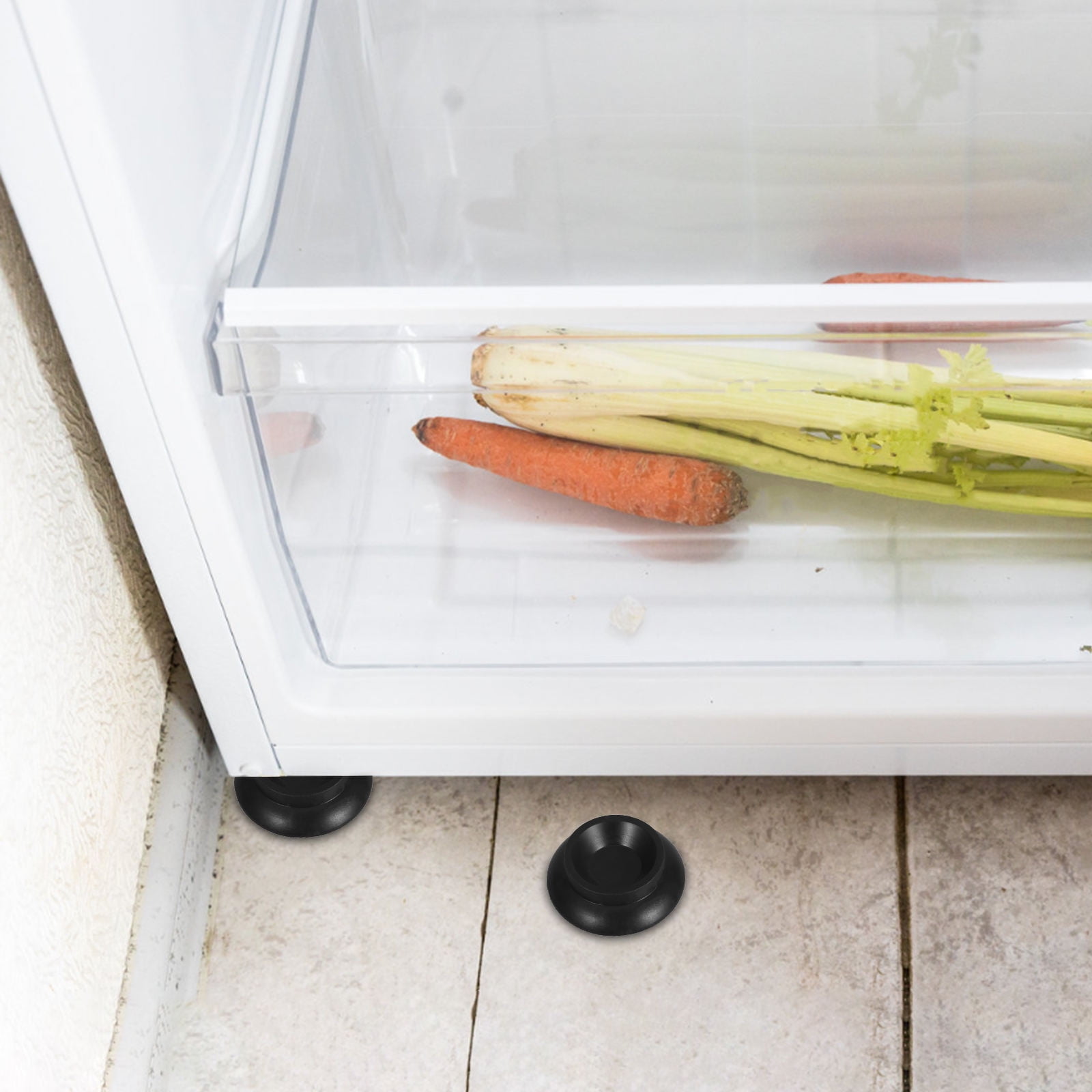 GOOHOCHY 12pcs Refrigerator Foot Pads Shock Absorbing Freezer Base ...