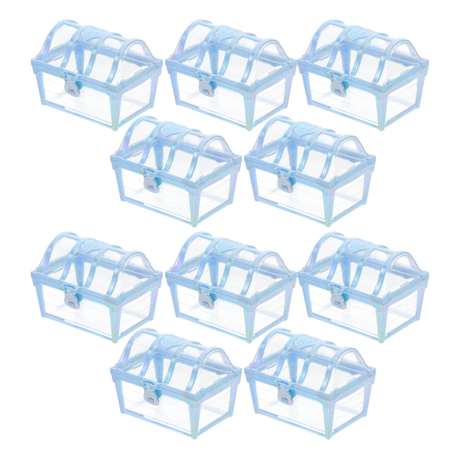 GOOHOCHY 12pcs Treasure Chest Candy Boxes Plastic Wedding Favor Boxes ...