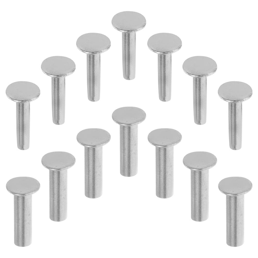 GOOHOCHY 14 Pairs Copper Rivets For Knife Handle Fixing Diy Wooden ...