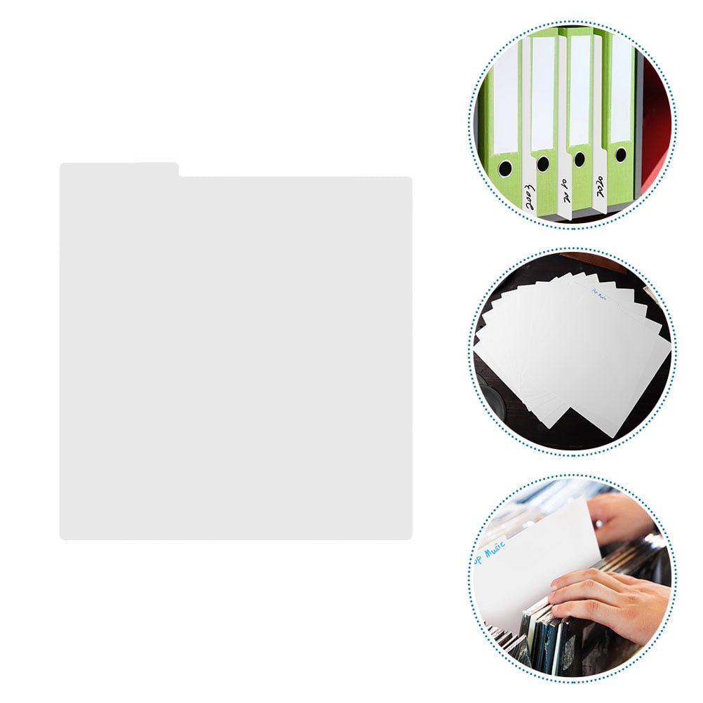 GOOHOCHY 15Pcs Vinyl Record Organizer Tabs for Efficient Collection ...