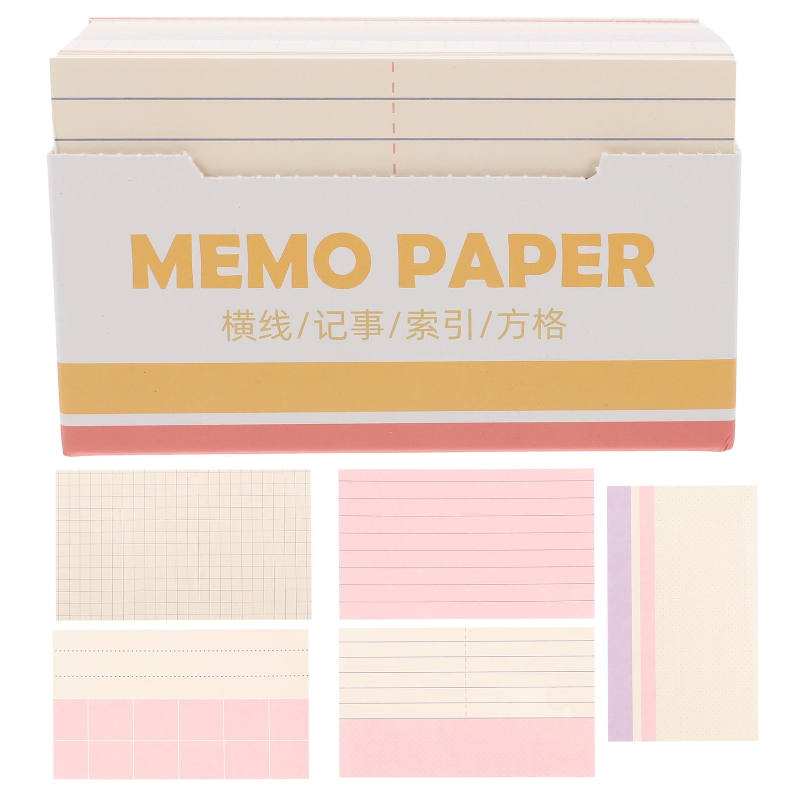 GOOHOCHY 180 Sheets Ruled Index Cards Study Note Cards Blank Lined ...