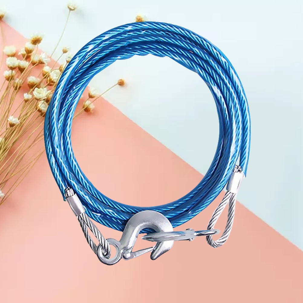 GOOHOCHY 1PC 4M Car Hauling Cable Sturdy Car Trailer Rope 5 Tons Car ...