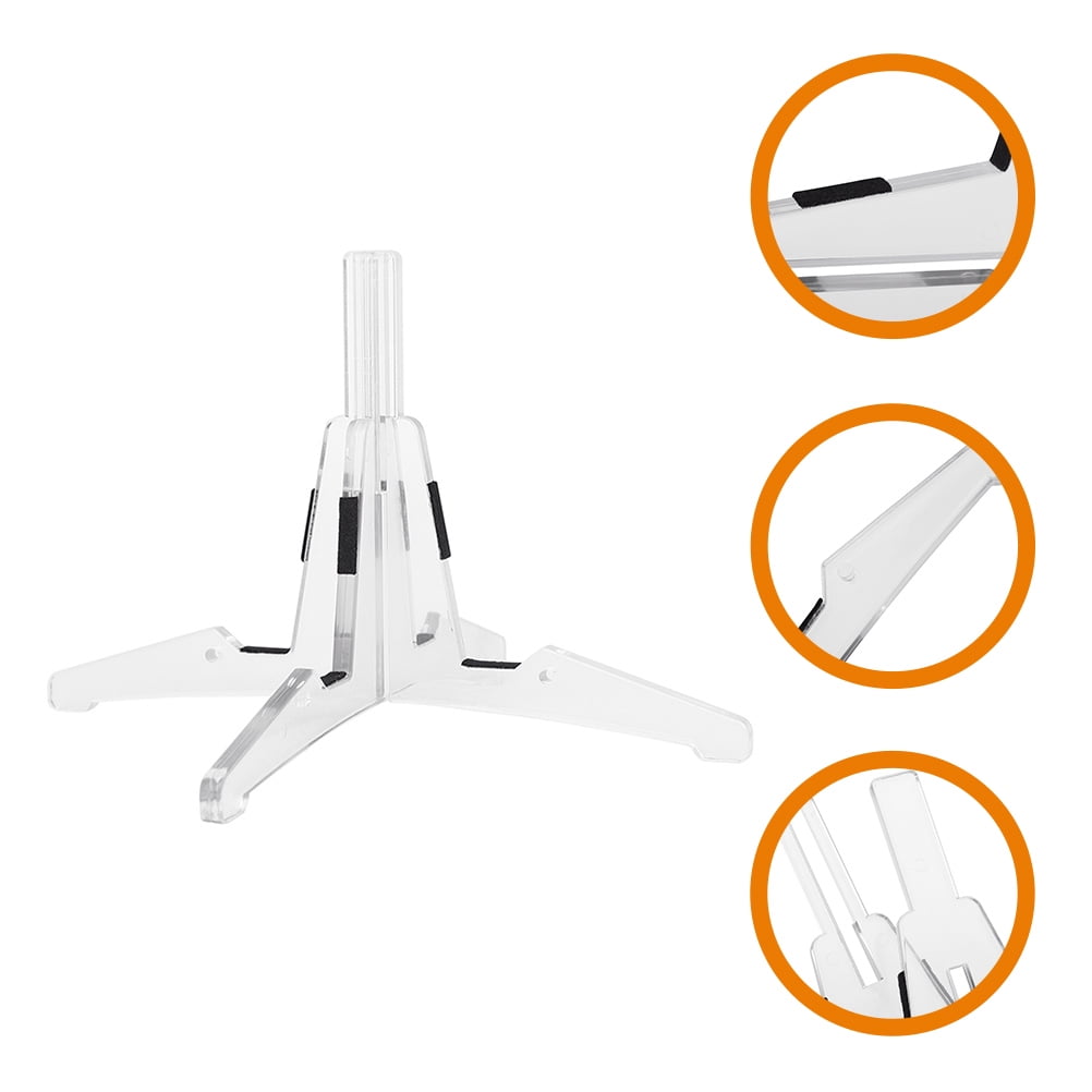 GOOHOCHY 1Pack 8x5x0.5in ABS Clarinet Floor Stand for Protecting and ...