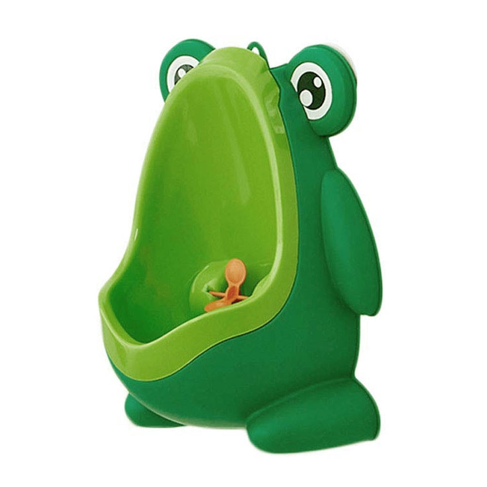 GOOHOCHY 1Pack Child Friendly Design Urinal for Boys Cartoon Frog Shape ...