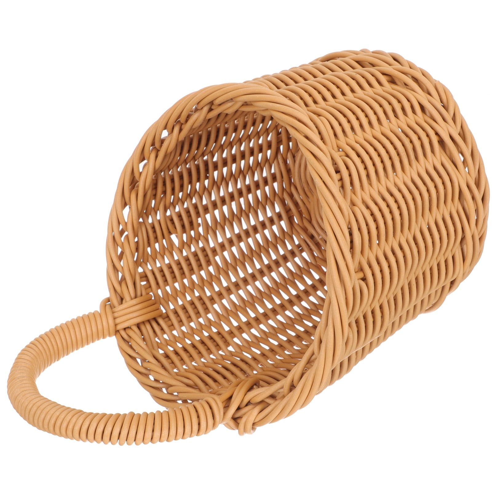 HONMEET Garlic Storage Basket Woven Khaki Kitchen Organizer Container 1 ...