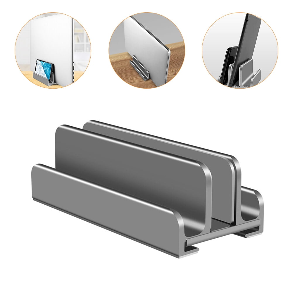 GOOHOCHY 1Pack Laptop Elevation Stand Grey Aluminum Alloy 16X6.5X4.7CM ...