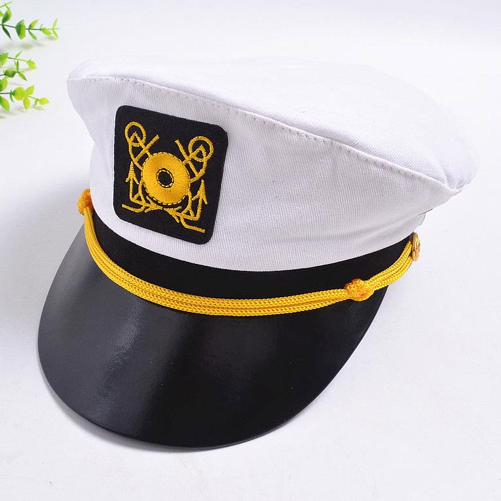 GOOHOCHY 1Pack Multi Color Spandex Stewardess Hat for Women Stage ...