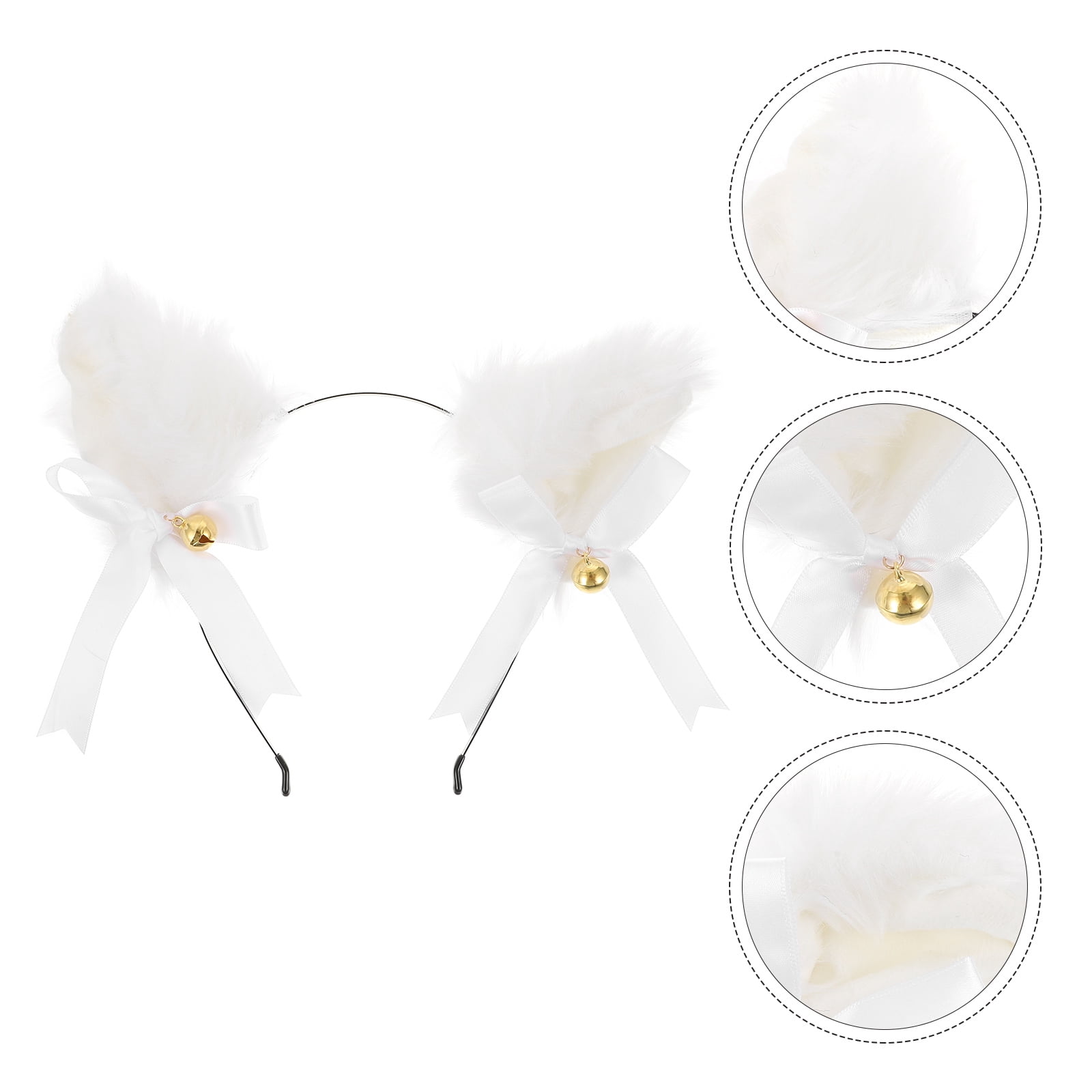 GOOHOCHY 1Pack Plush Fox Ear Headpiece for Cosplay and Decorative Use ...