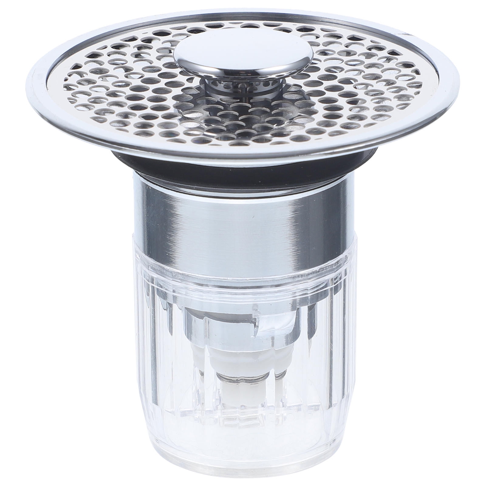 HONMEET GooHochy 1Pack SimpleDesign Silver Sink Drain Stoppers DebrisPrevention MagneticSuction ...