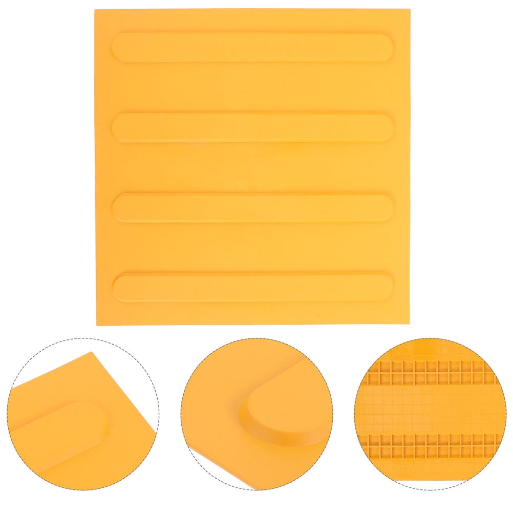GOOHOCHY 1Pcs PVC Tactile Ground Indicator for Outdoor Pathways and ...