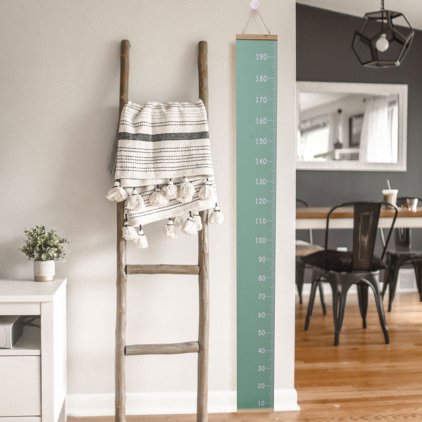 GOOHOCHY 1pc Home Wall Hanging Rulers Kids Height Measuring Rulers ...