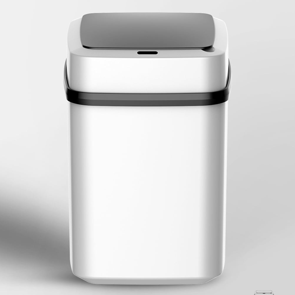 GOOHOCHY 1pc Sensor Smart Trash Can Automatic Motion Detector Lid ...