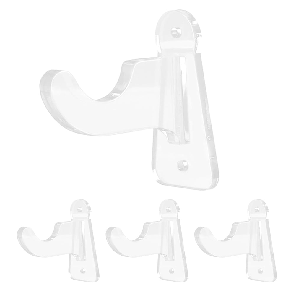 GOOHOCHY 2 Pair Acrylic Baseball Bat Holder Wall Mount Baseball Bat ...