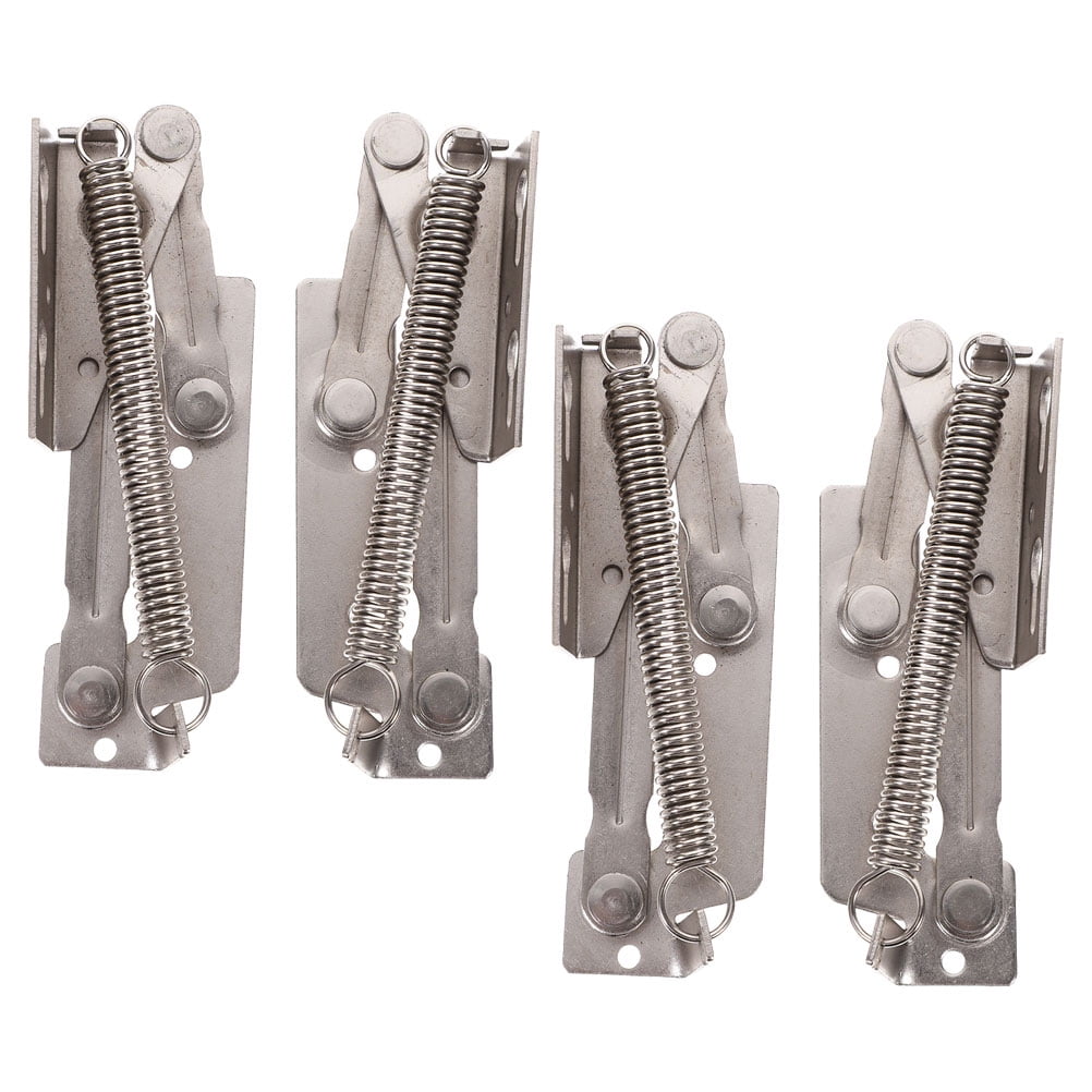 GOOHOCHY 2 Pair Spring Loaded Hinge Door Hinges Lid Support Hinges Self ...