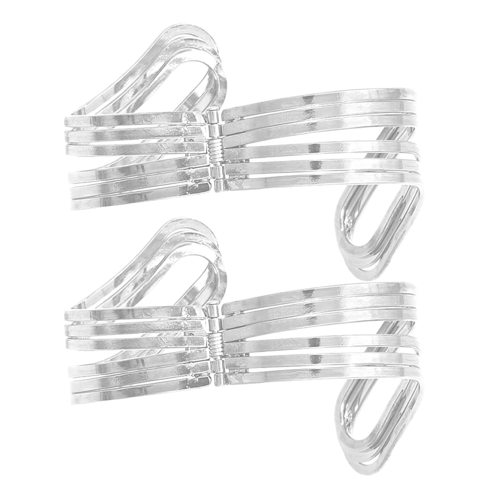 GOOHOCHY 2 Pcs Curtain Binding Clips Curtain Ring Drape Holder Clip ...