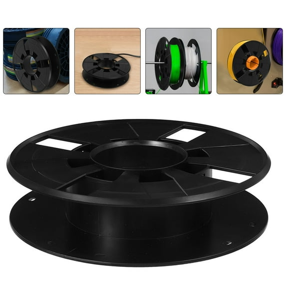 GOOHOCHY 2 Pcs Extension Cord Spool Cable Reel Retracting Coiled Wheel ...