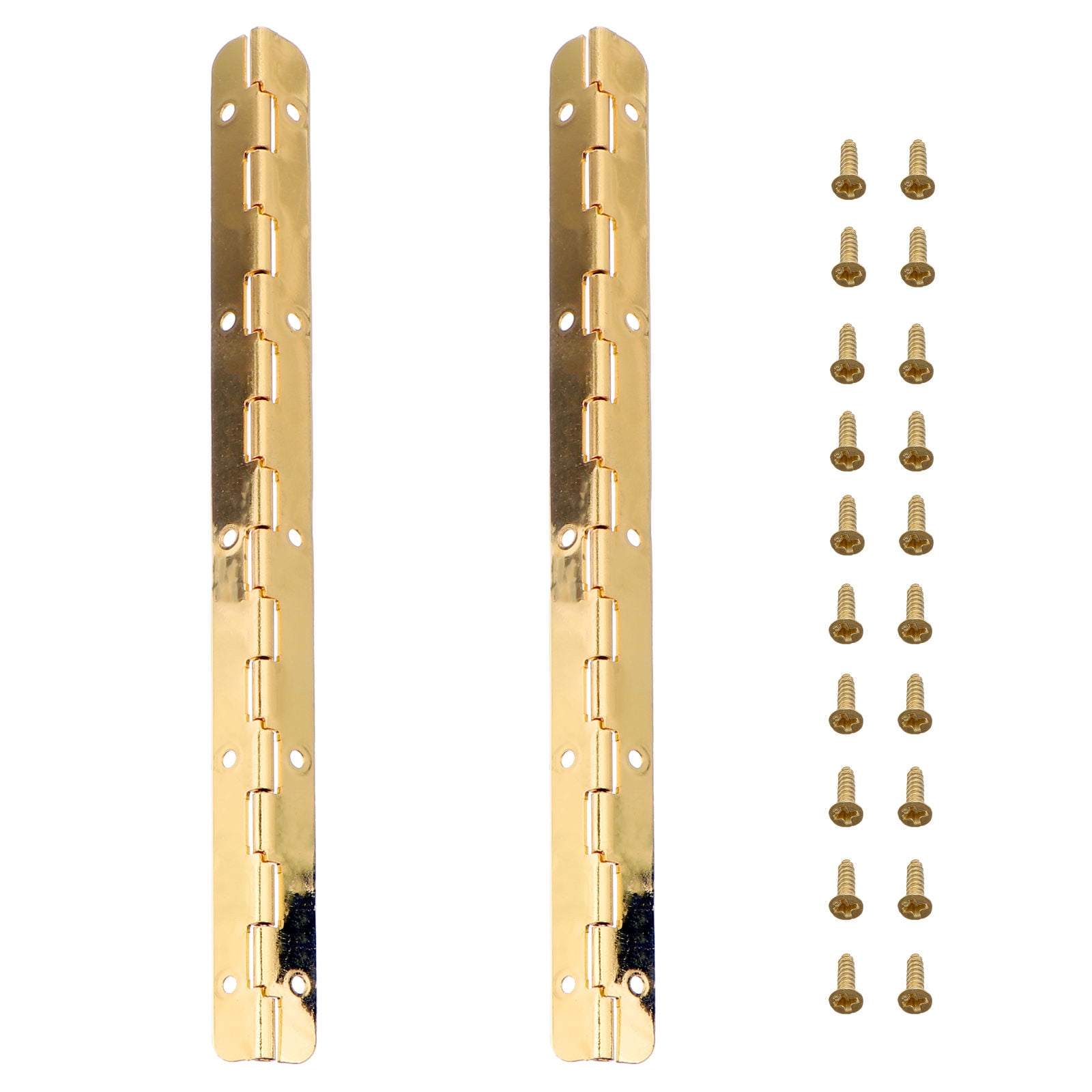 HONMEET 2Pcs Golden Cabinet Hinges Zinc Alloy Furniture Hinge Smooth Sliding Performance ...