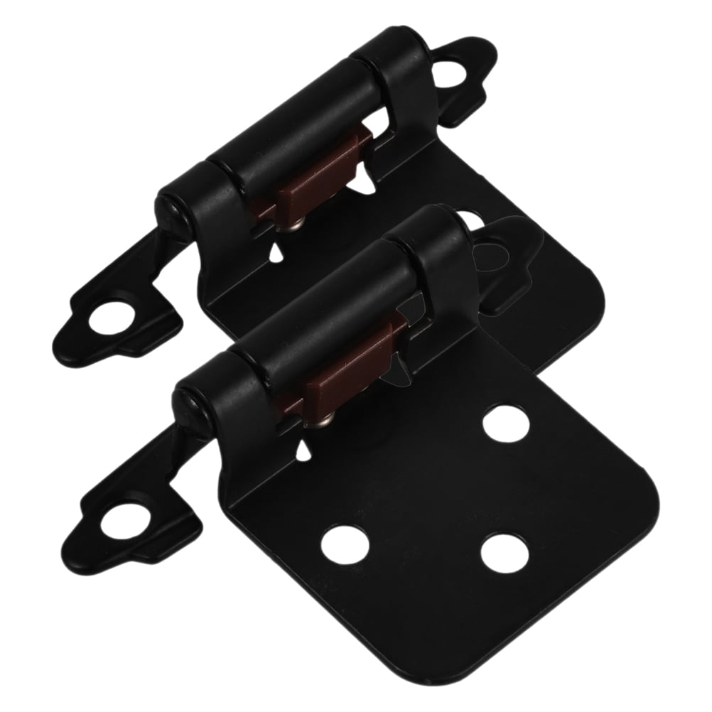 GOOHOCHY 2 Pcs Hinge Interior Hinges Heavy Duty Spring Cabinet Black ...