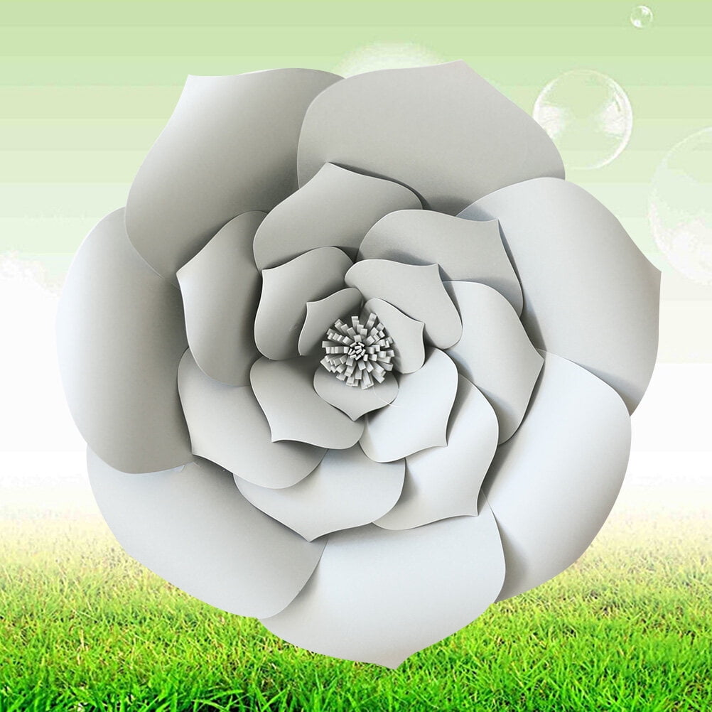 GOOHOCHY 2 Pcs Reception Paper Flowers for Wedding Decoration - Walmart.com