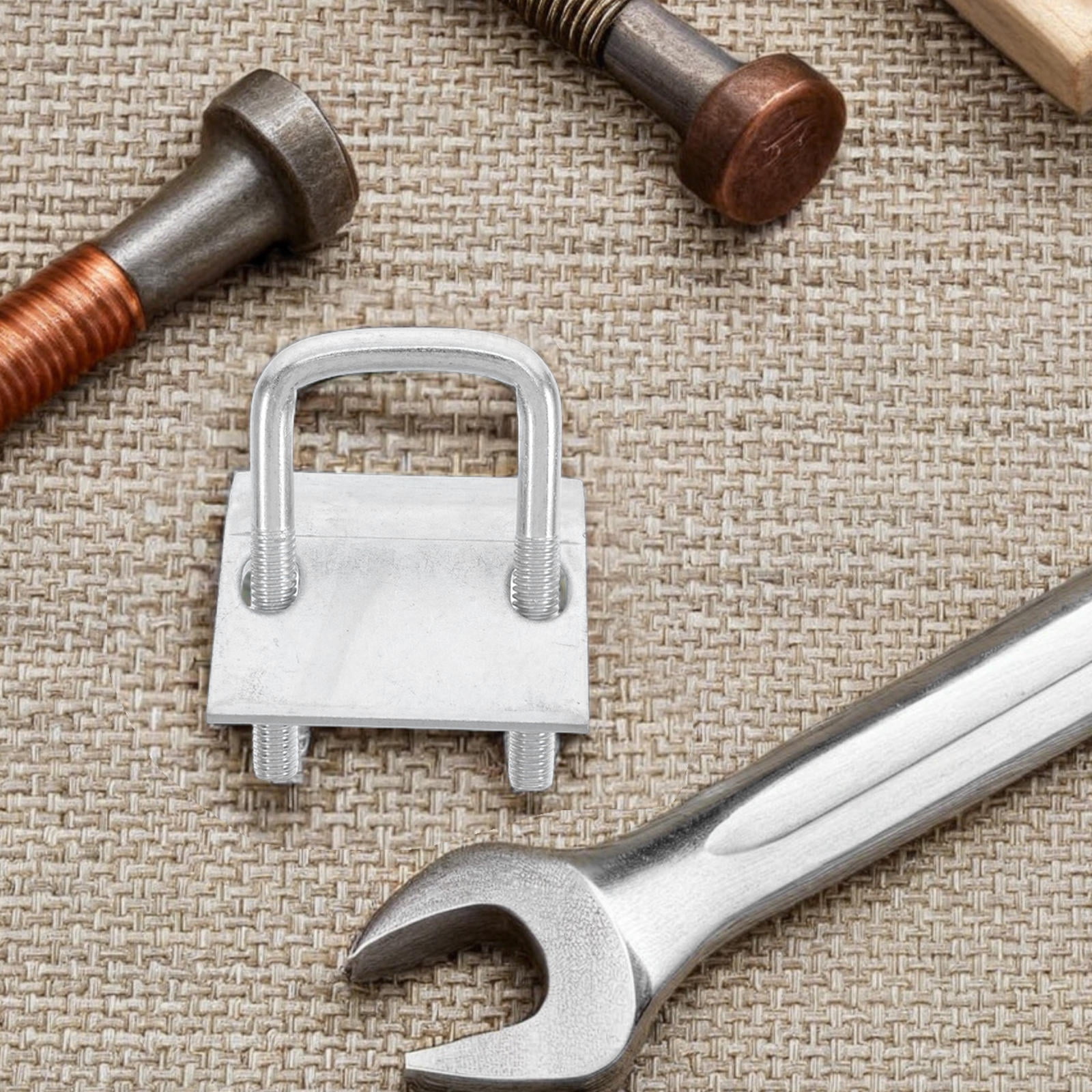 GOOHOCHY 2 Pcs Steel Structure Beam Building Clamp With Toothed Plate ...