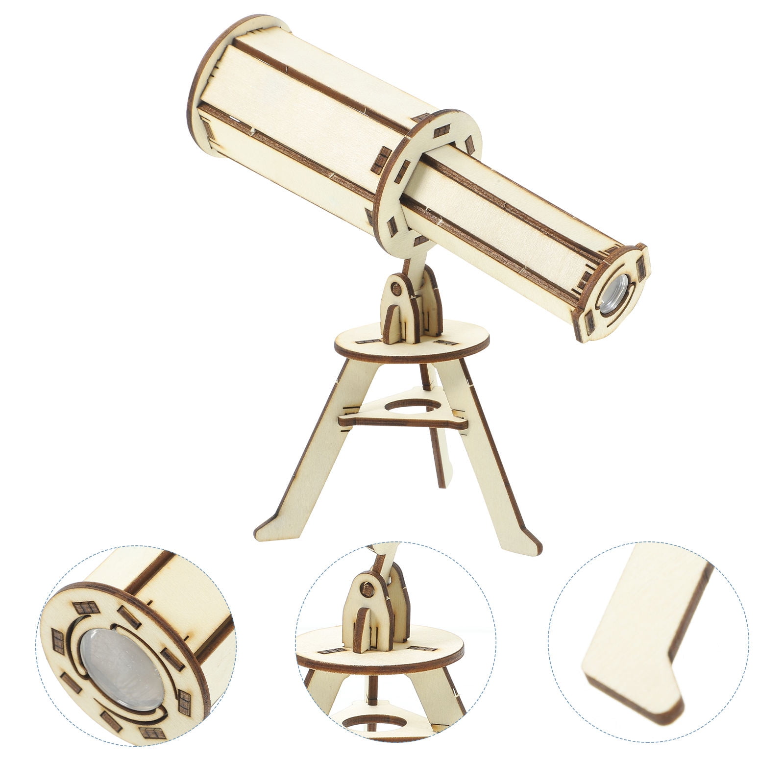 GOOHOCHY 2 Sets of Science Learning Kit Children Diy Telescope Toy ...