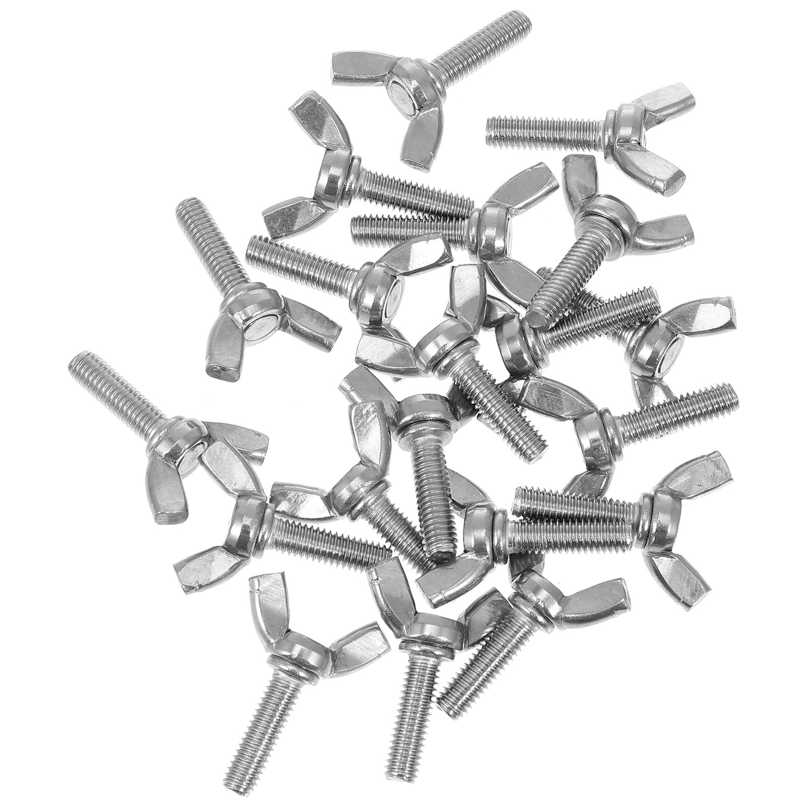 GOOHOCHY 20 PCS Cabinet Butterfly Screw Adjustable Precision - Walmart.com