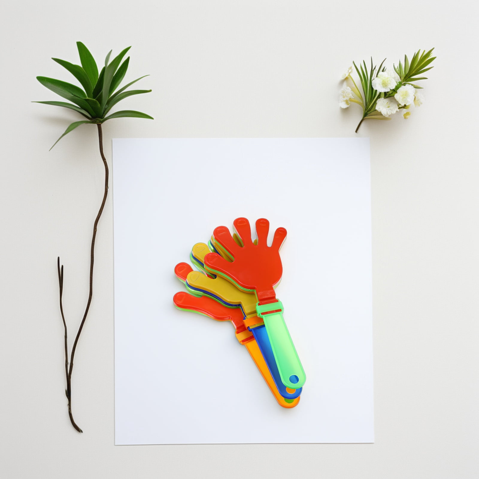 GOOHOCHY 20 Pcs Small Hand Pat Props Cheerleading Clappers Novelty ...