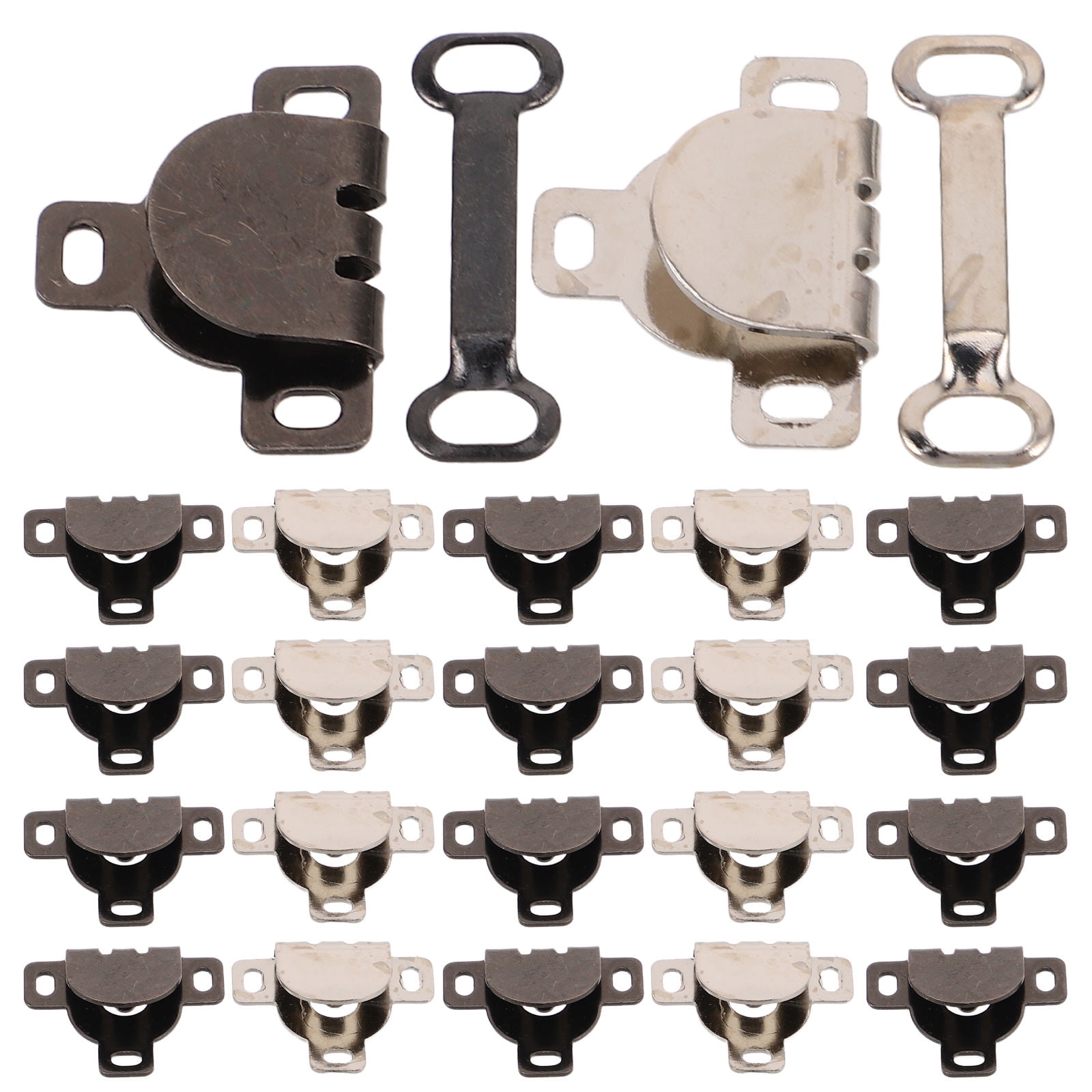 GOOHOCHY 20 Set Metal Hook and Bar Fasteners for Pants Invisible Waist ...
