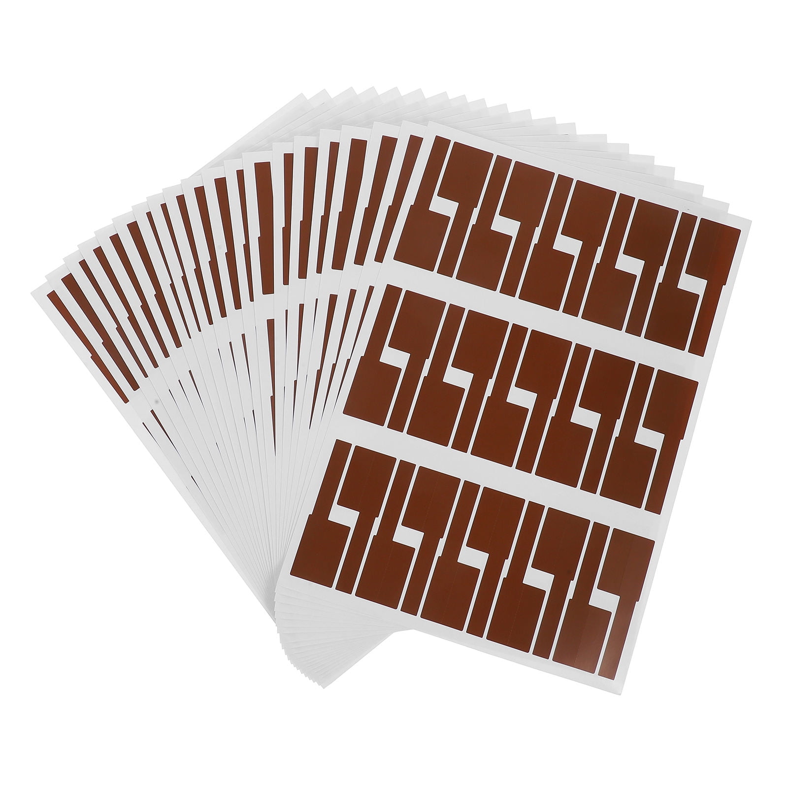 GOOHOCHY 20 Sheet Cable Labels Tags With Permanent Marker Self-Adhesive ...