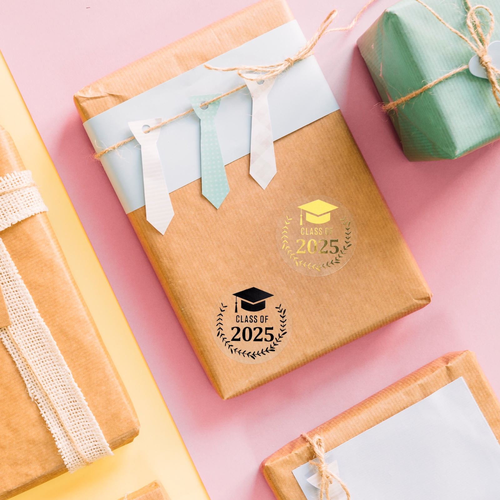 GOOHOCHY 20 Sheets Graduation Decoration Label Sticker Grad Face ...