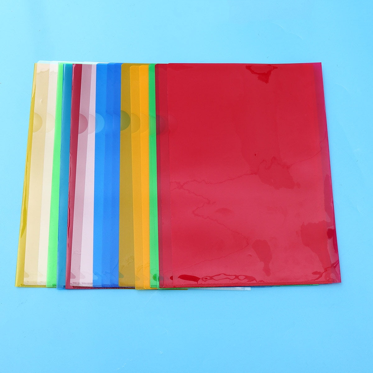 HONMEET Blue Clear Paper Folder Users Who Need Document Organization ...