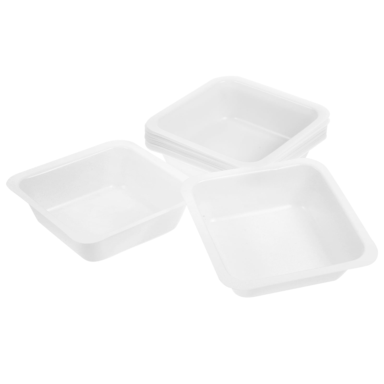 HONMEET Small Plastic Trays 20pcs for Weighing, Mixing, and Holding ...