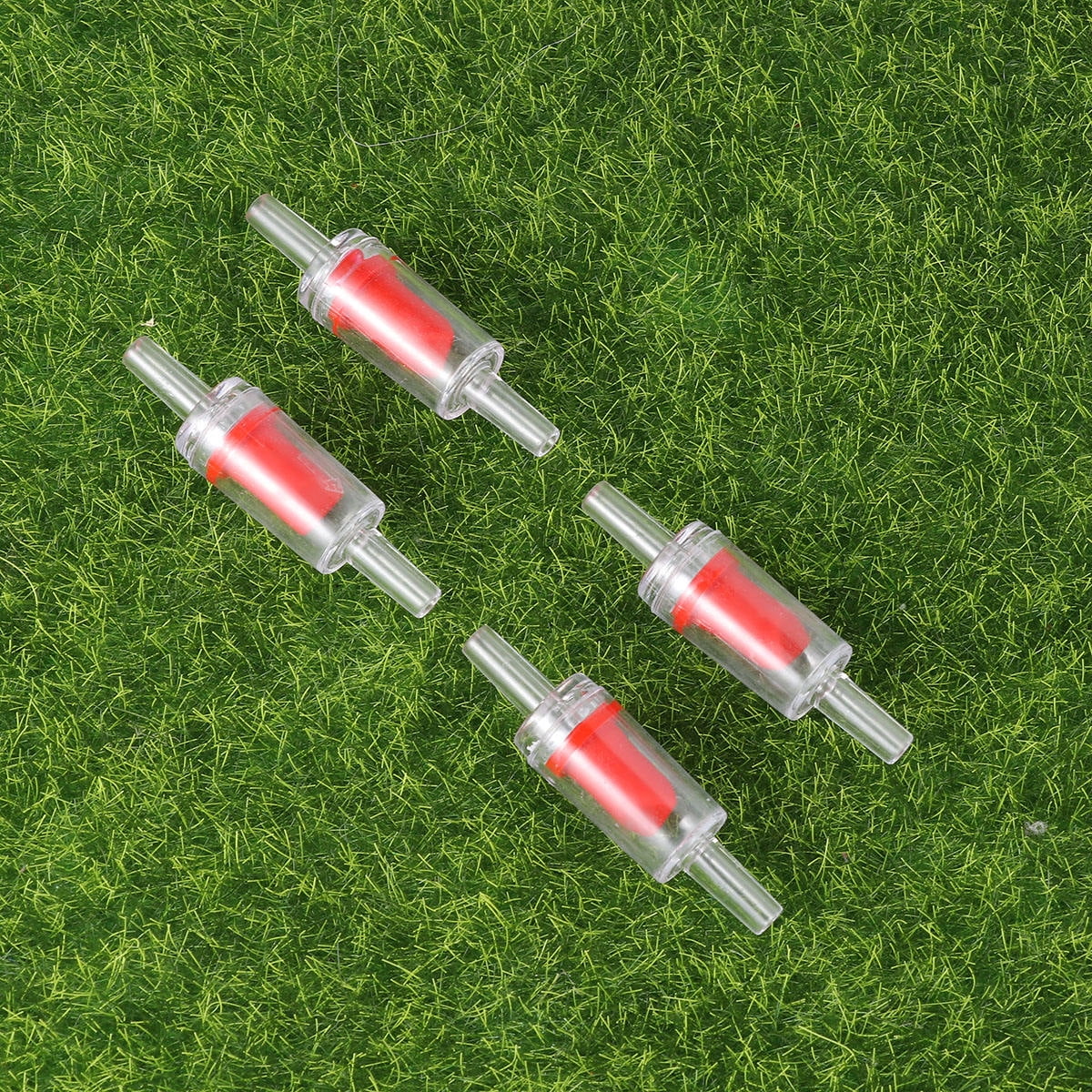 GOOHOCHY 20Pcs Aquarium Check Valve for Home Aquarium Use Red Plastic 5 ...