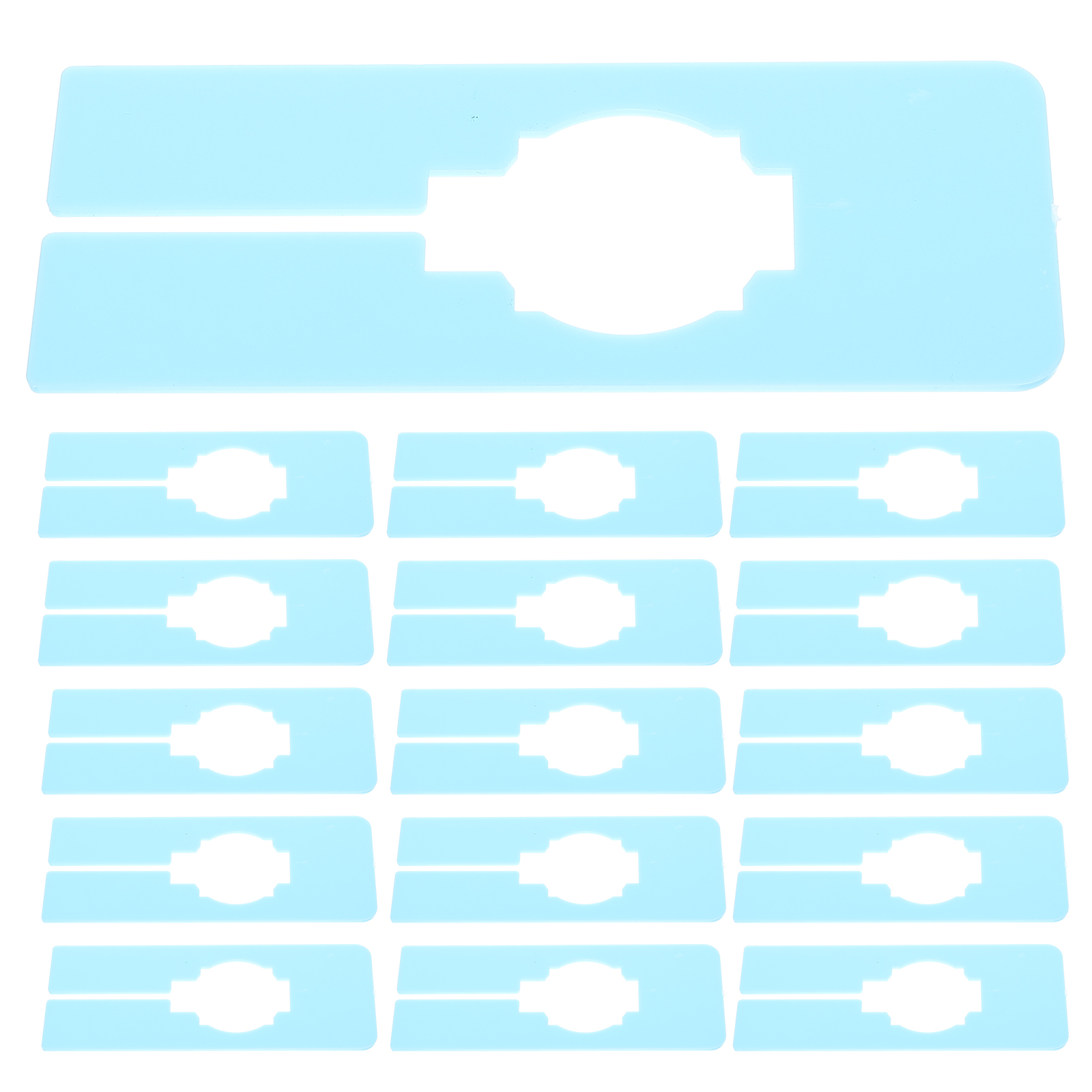 GOOHOCHY 20pcs Clothes Dividers Clothing Rack Size Dividers Closet ...