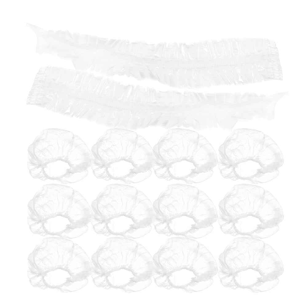 GOOHOCHY 20pcs Disposable Pet Shower Caps Plastic Dog Ear Covers For ...