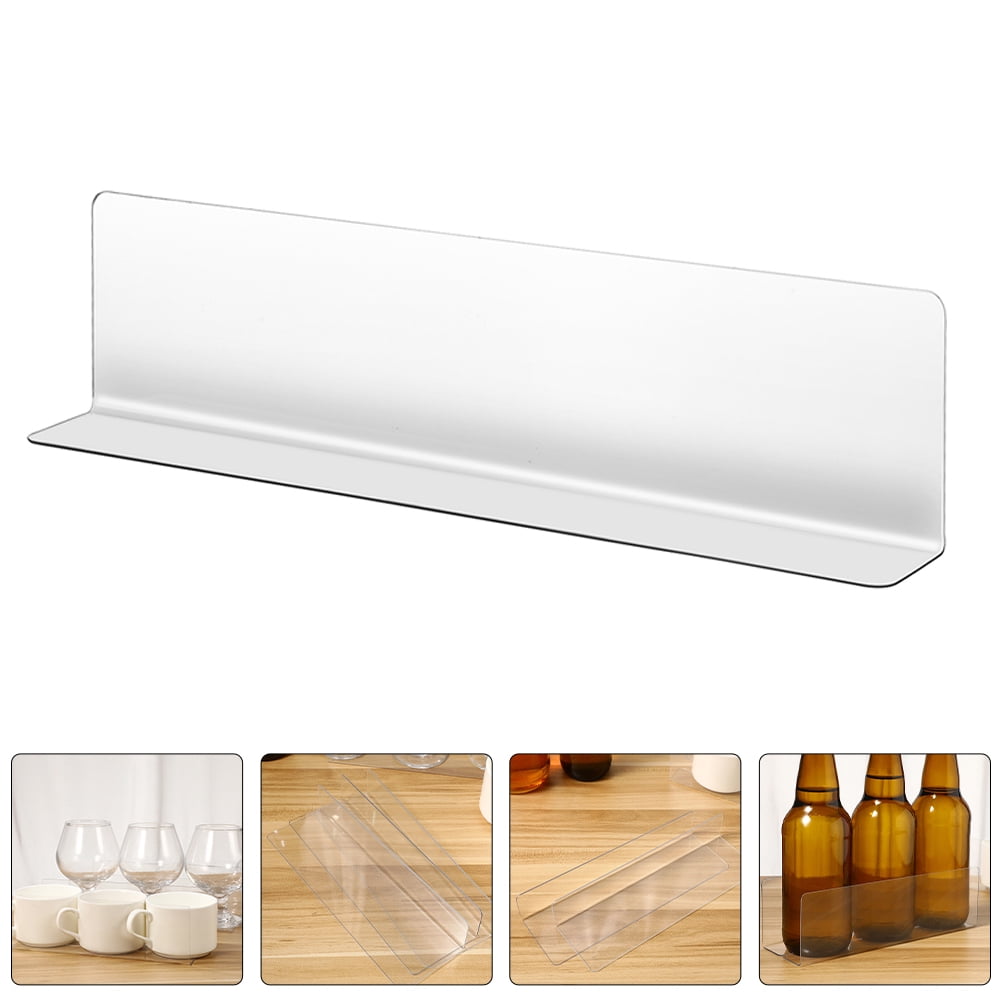 GOOHOCHY 20pcs L-Shaped Plastic Shelf Dividers For Supermarket And ...