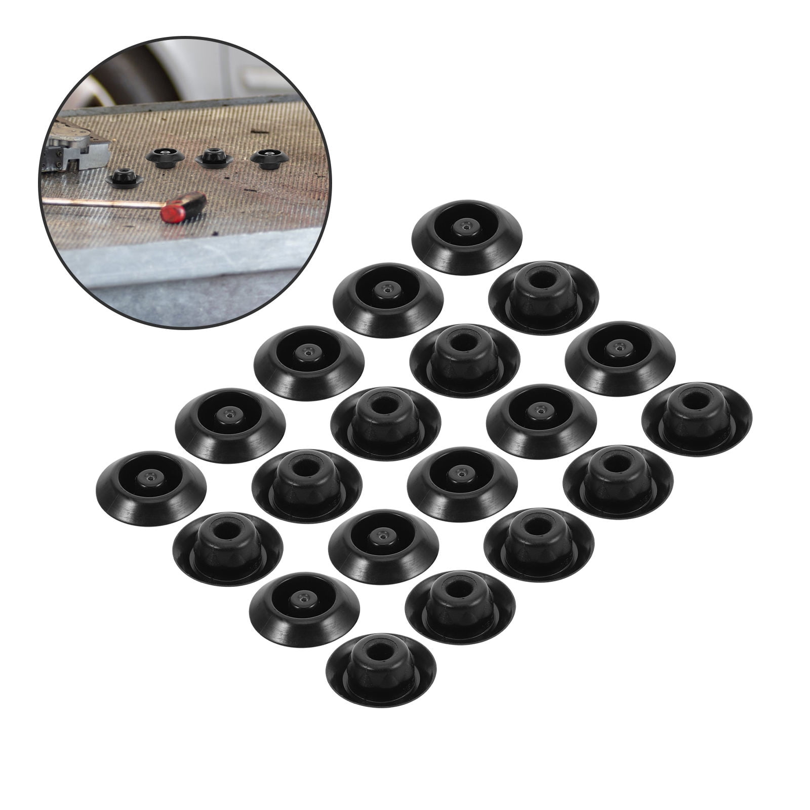 GOOHOCHY 20pcs Rubber Access Plug Set Door Caps For Car Debris And ...
