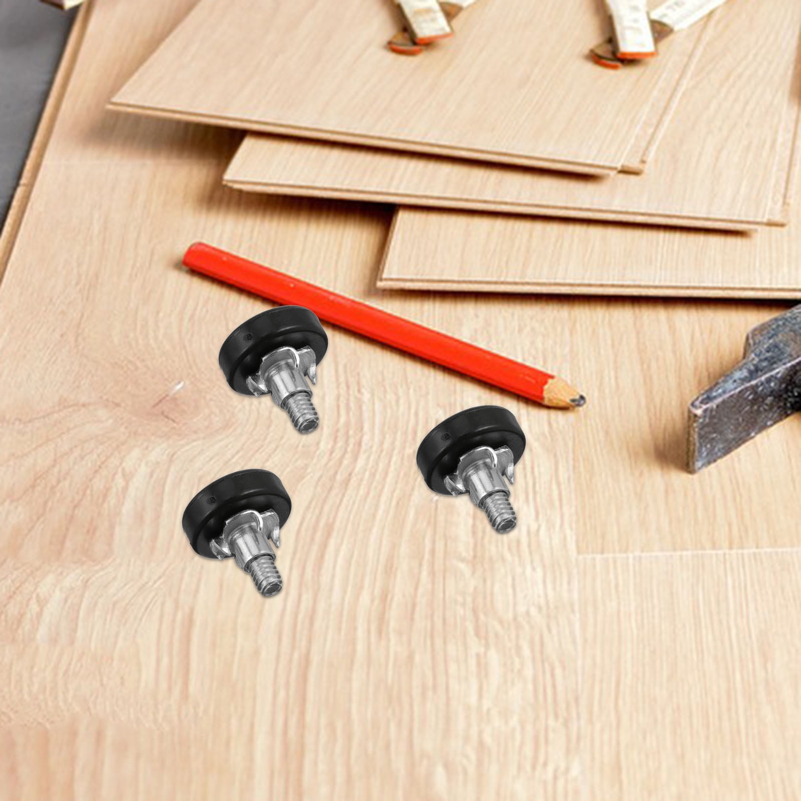 GOOHOCHY 20pcs Threaded Adjustable Desk Legs For Patio Furniture ...