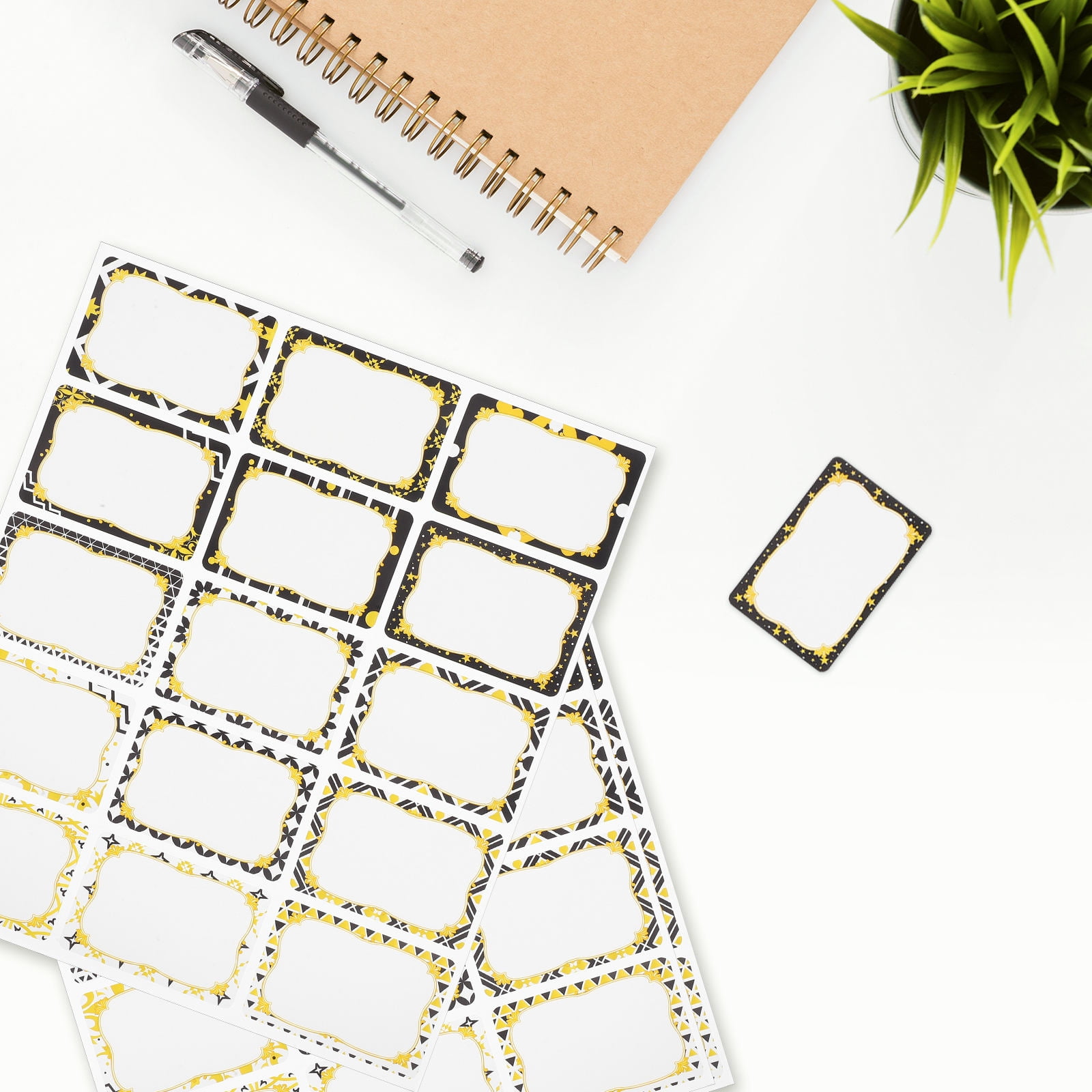 GOOHOCHY 23 Sheets Classifying Label Tickers Multipurpose Label Sticker ...