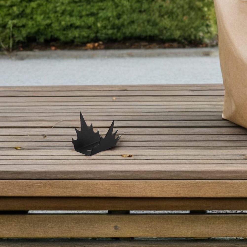 GOOHOCHY 24 Sets Anti Climb Fence Wall Spikes Heavy Duty Steel ...