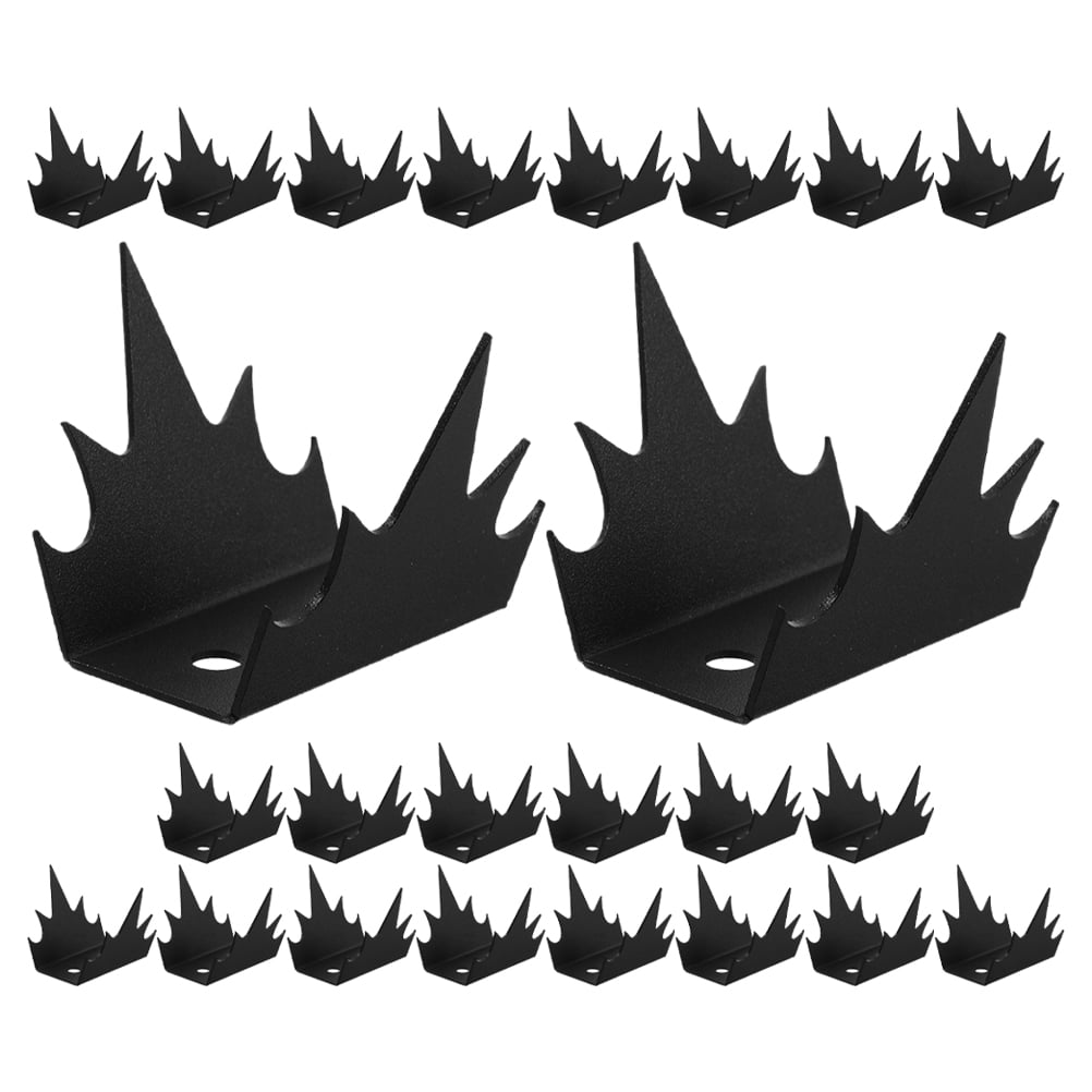 GOOHOCHY 24 Sets Roof Deterrent Spikes Railing Deterrent Spikes Cat ...