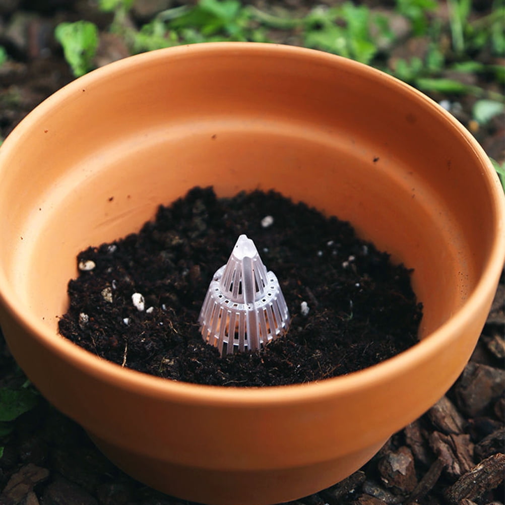 GOOHOCHY 24Pcs Cone Planter Mesh Pads for Preventing Leakage and ...