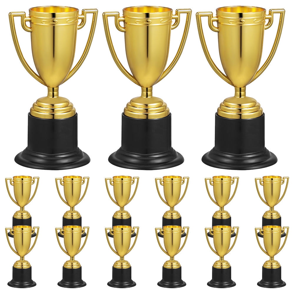 GOOHOCHY 24pcs Mini Trophy Cups Small Trophy For Kids Gold Award Trophy ...