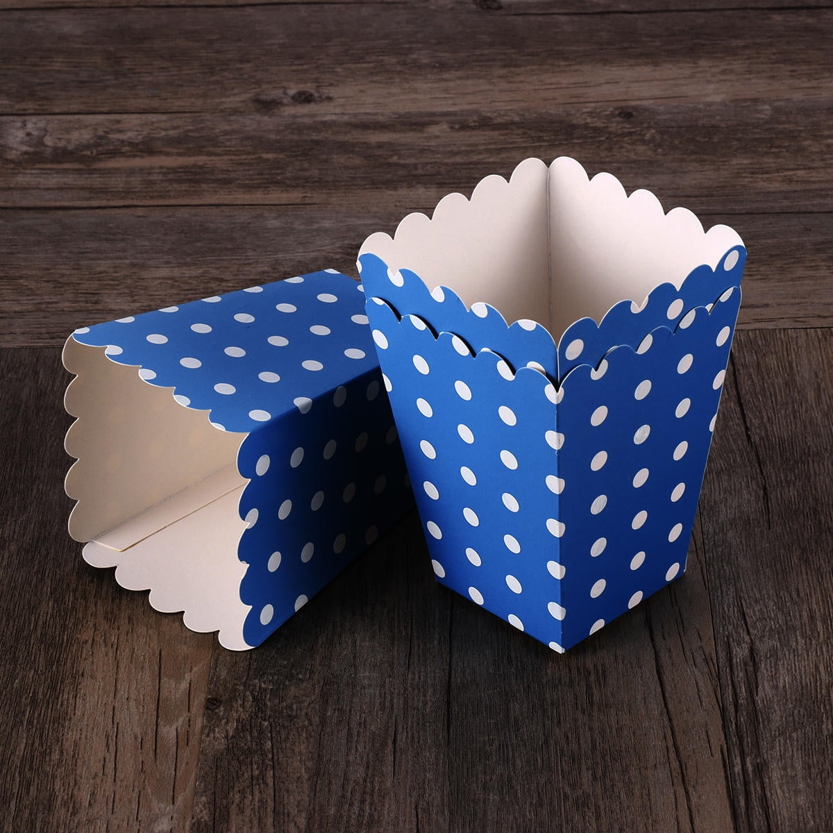 GOOHOCHY 24pcs Popcorn Boxes Holder Containers Cartons Paper Bags Dot ...