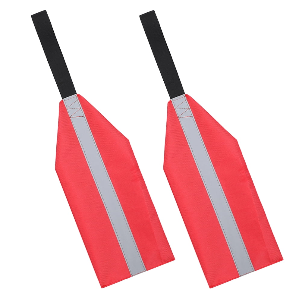 GOOHOCHY 2Pcs Kayak Safety Flags Canoe Flags Kayak Canoe Reflective ...