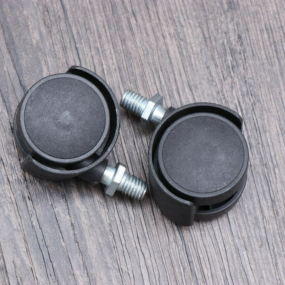 GOOHOCHY 2Pcs Stroller Replacement Wheels Black in 5x4x3Cm with Load ...