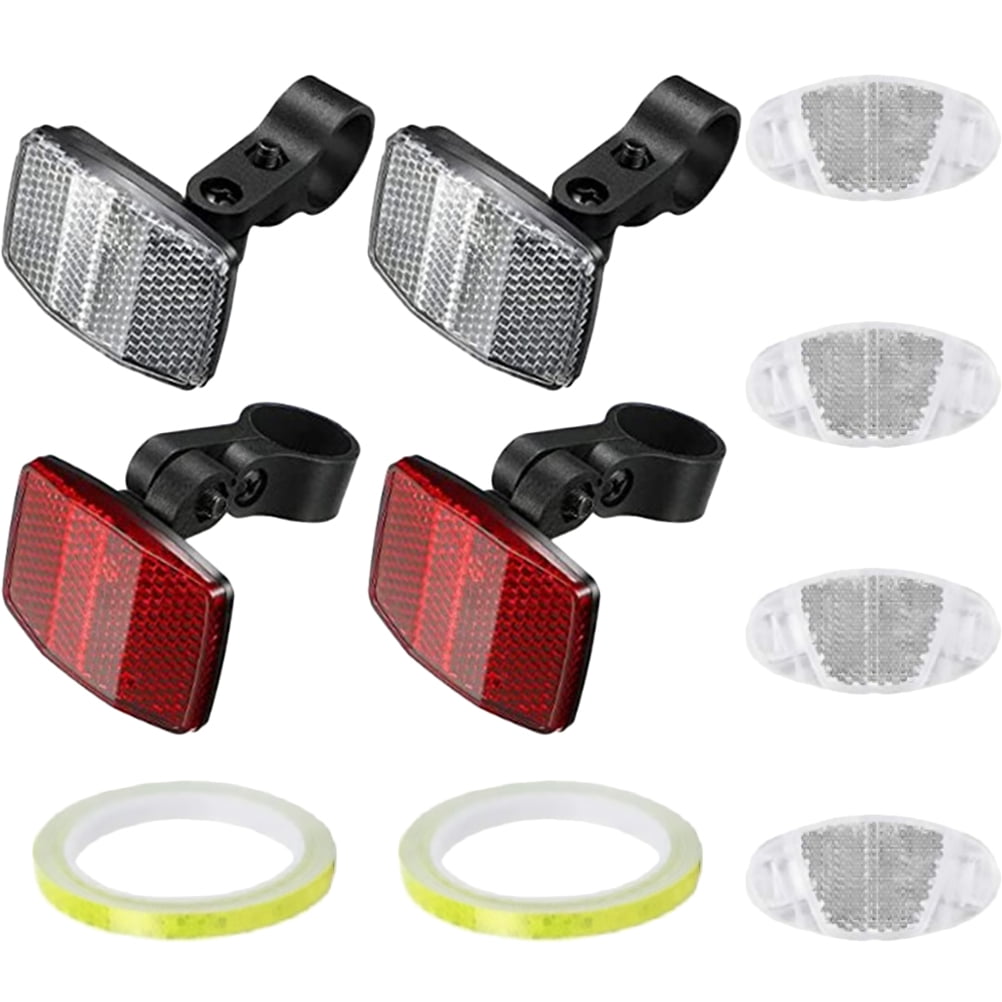GOOHOCHY 2Set Reflective Lens For Bikes Assorted Color Pvc Night ...