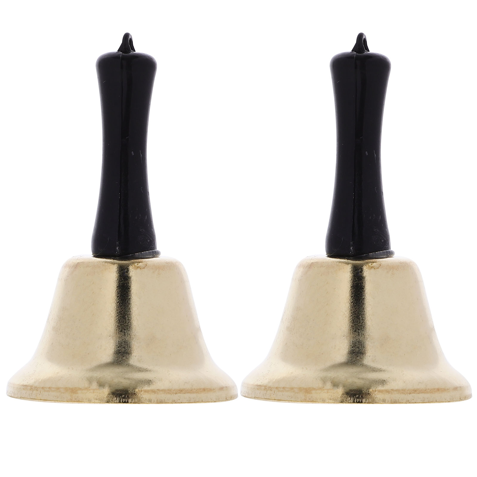 GOOHOCHY 2Set Small Hand Bells with Wooden and Bamboo Material Sound ...